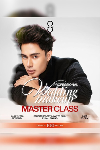 Professional Wedding Makeup Masterclass 2026 in Penang